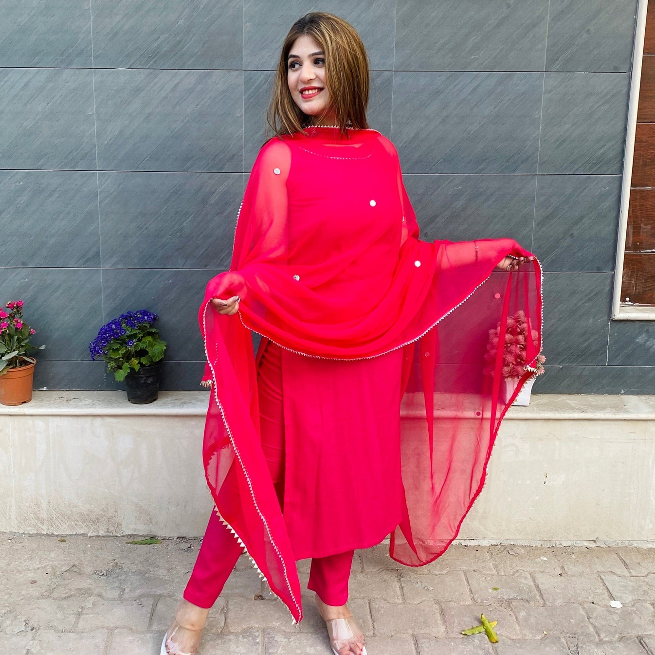 Rani Mirror Suit Set – Label Krisha